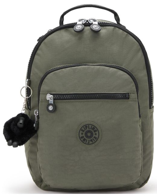 Kipling Seoul Go Backpack in Green | Lyst