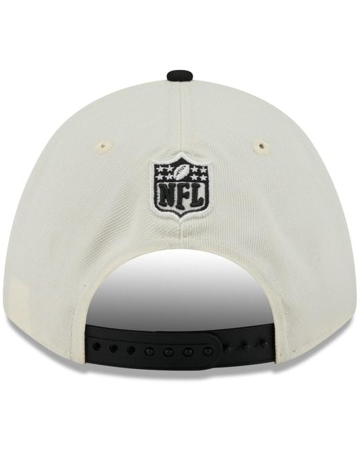 KTZ Cream/black Pittsburgh Steelers 2025 Nfl Draft 9forty A-frame M ...