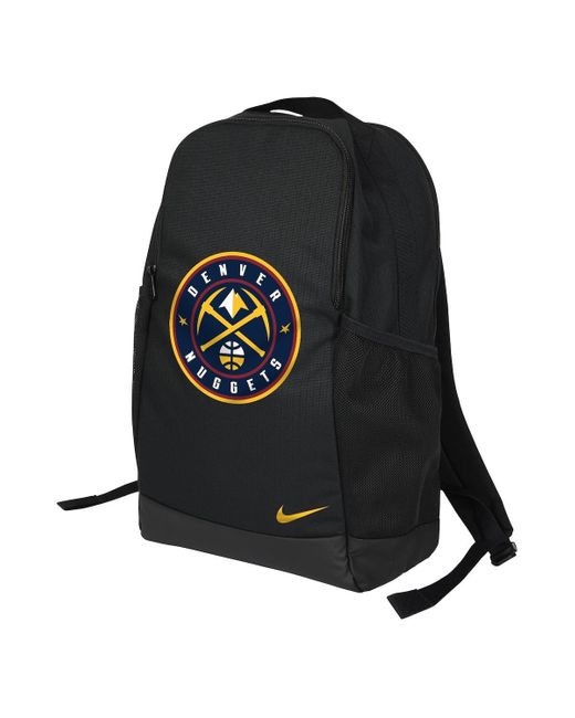 Nike Denver nuggets Brasilia Backpack in Black | Lyst