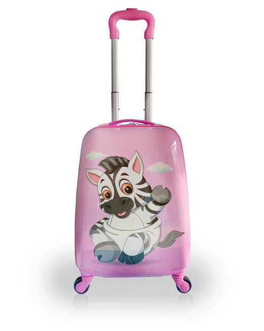 TUCCI 18" luggage Carry On Suitcase Kids Travel Suitcase in Pink | Lyst