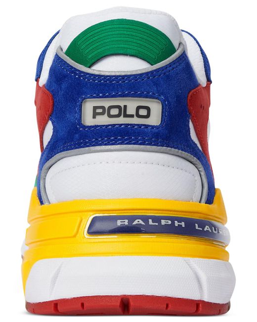 Polo Ralph Lauren Trackster 275 Sneaker in Blue for Men | Lyst