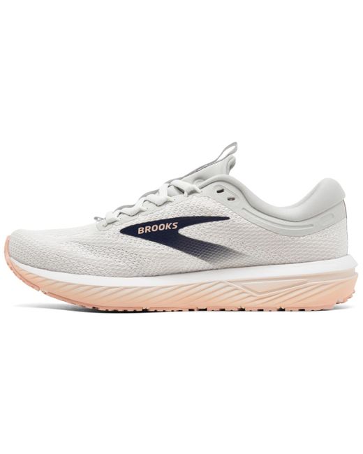 Brooks Revel 7 Running Sneakers From Finish Line in White | Lyst