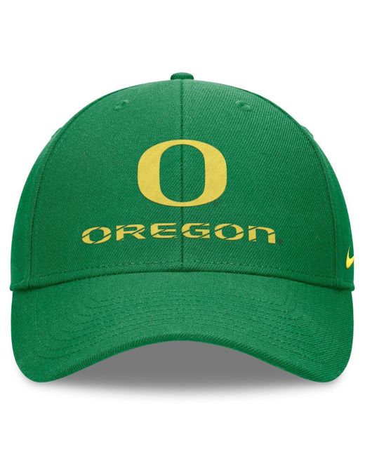 Nike Oregon Ducks Primetime Adjustable Hat in Green for Men | Lyst