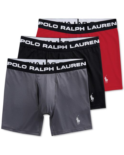 Polo Ralph Lauren 3-pack Perfect Pouch Boxer Briefs for Men | Lyst