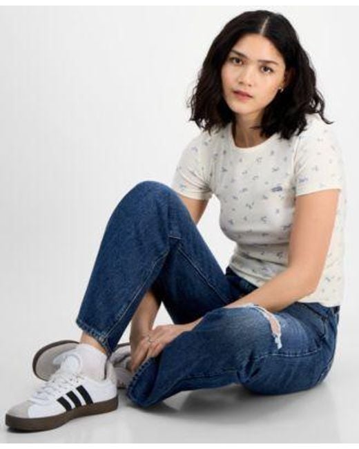 Levi's Levis Classic Hayes Tee 94 Cotton baggy Fit Bootcut Jeans ...