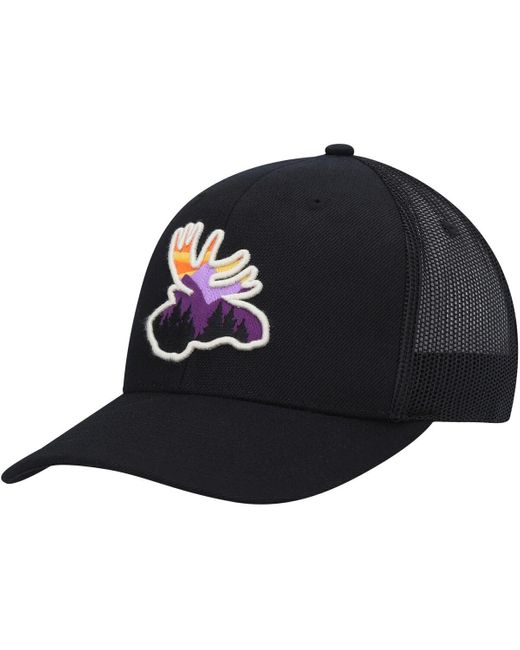 Local Crowns Moose Animal Collection Forest Views Trucker Snapback Hat ...