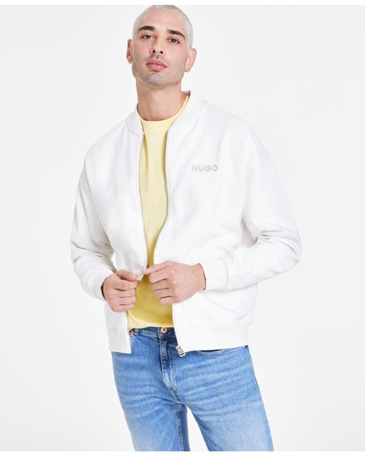 Hugo boss white jacket store