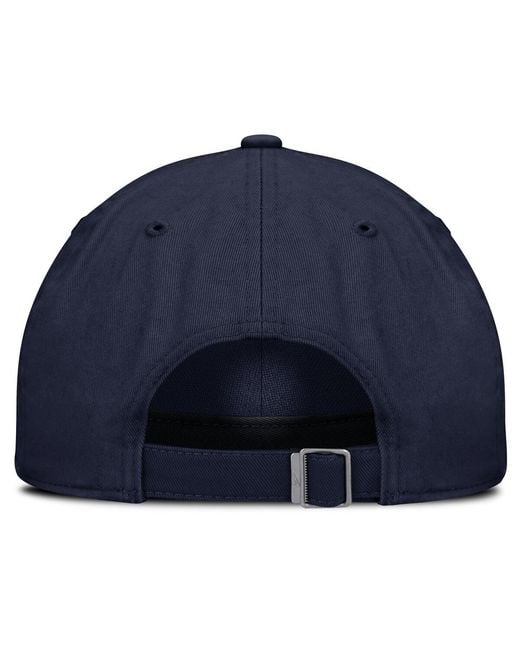 Nike Cleveland Guardians Club Adjustable Hat in Blue for Men | Lyst