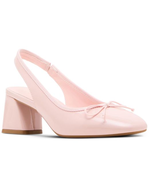 Madden Girl Emelia Slingback Ballet Pumps in Pink | Lyst