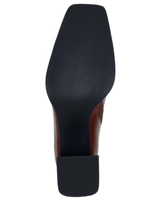Jeffrey Campbell Sherpal Block Heel Booties In Brown Lyst