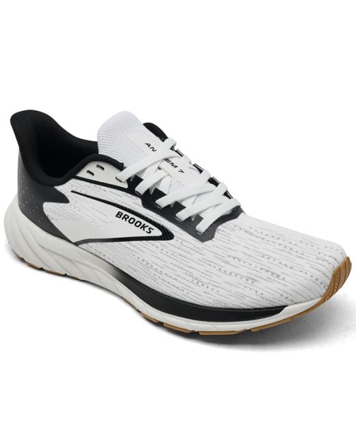 Brooks Anthem 7 Running Sneakers From Finish Line in White | Lyst