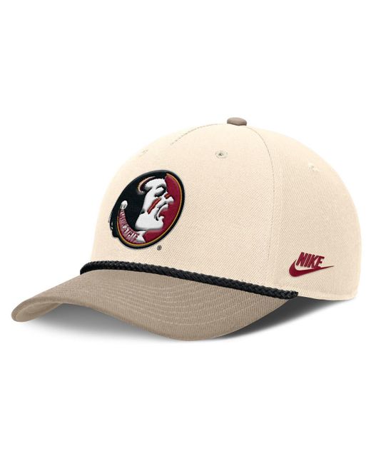 Nike Florida State Seminoles Rise Legacy Throwback Logo Adjustable Hat ...