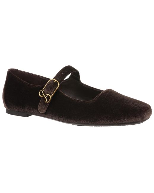 Sam & Libby Fredi Mary Jane Flats in Black | Lyst