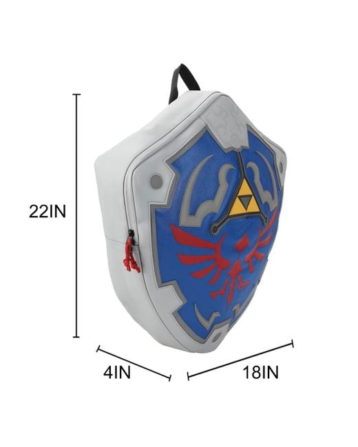 The Legend Of Zelda Hylian Shield 18.5" Novelty Backpack in Red | Lyst