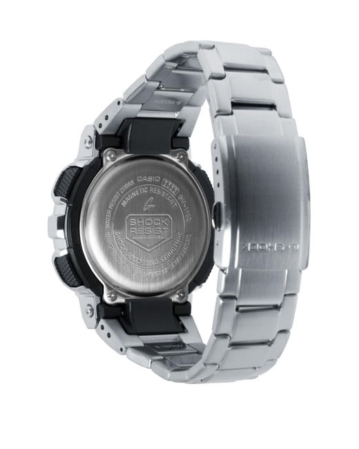 G-Shock Quartz Tone Stainless Steel Watch in Gray for Men | Lyst