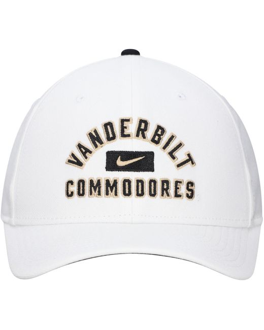 Nike Vanderbilt Commodores Rise Flex Hat in White for Men | Lyst