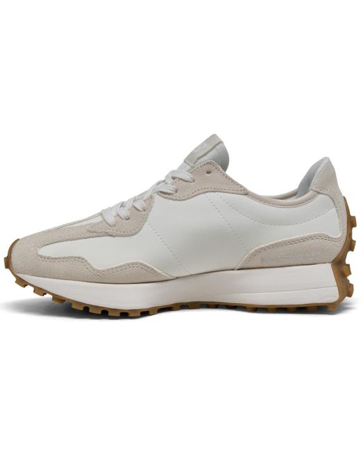 New Balance 327 Fashion Sneakers From Finish Line in White | Lyst