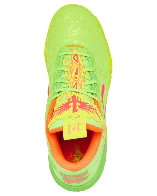 PUMA Lamelo Ball Mb.04 Basketball Sneakers From Finish Line in Yellow ...