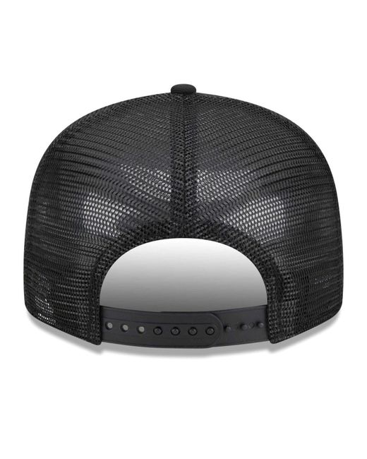 KTZ Batman Logo Trucker 9fifty Snapback Hat in Black for Men | Lyst