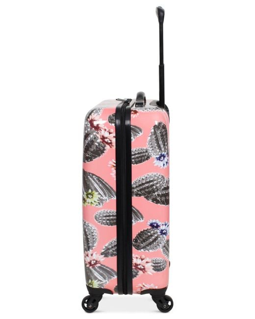 Lyst - Jessica Simpson Cactus Printed 21" Hardside Spinner Suitcase ...