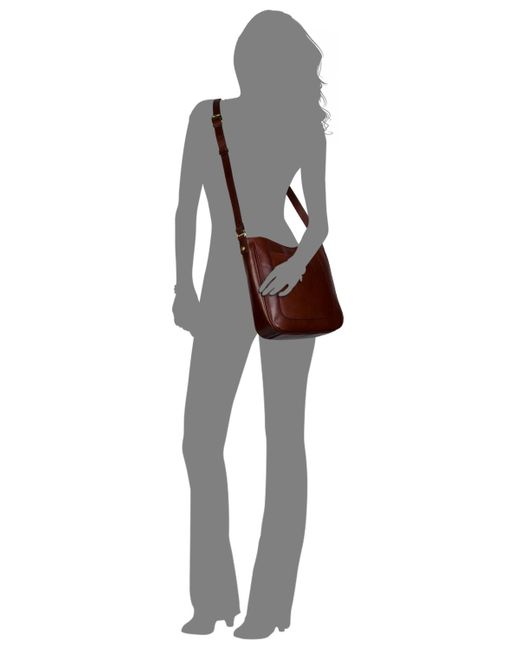 Patricia Nash Emeline Crossbody in Brown | Lyst