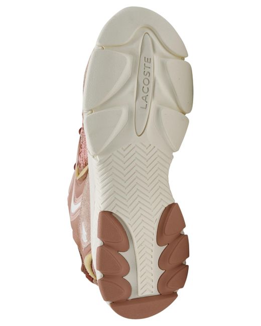 Lacoste L003 Neo Textile Casual Sneakers From Finish Line in Pink | Lyst