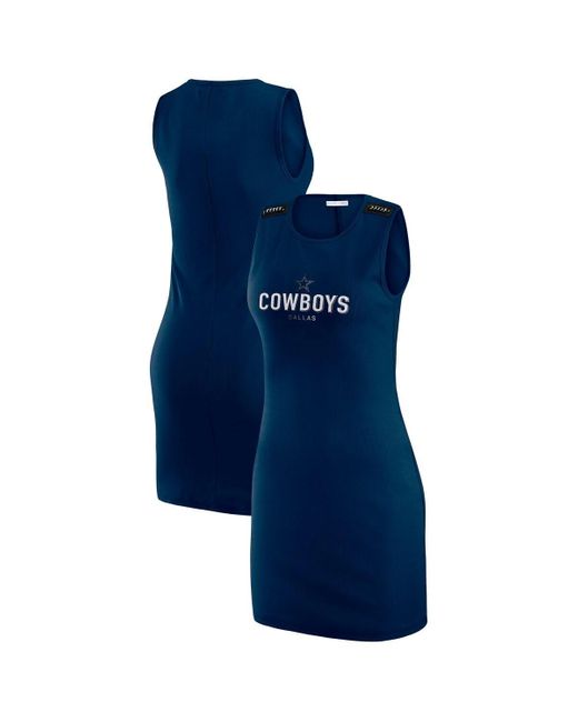 WEAR by Erin Andrews X Gracie Hunt Dallas Cowboys Ribbed Tank Dress in ...