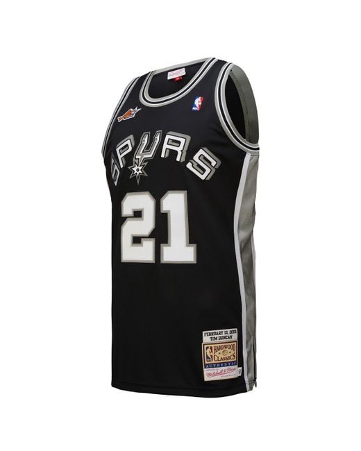 Mitchell & Ness Tim Duncan San Antonio Spurs 2000 Nba All-star Game ...