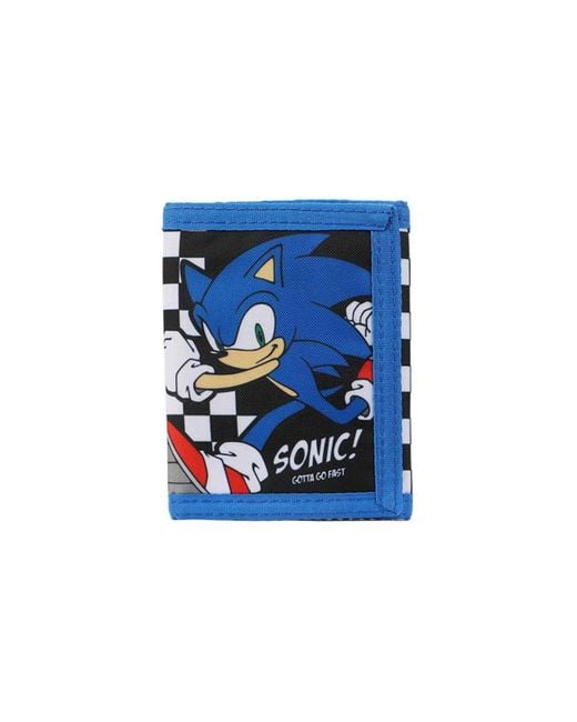 Sonic The Hedgehog Character & Checkered Patterns 2-piece Curved ...