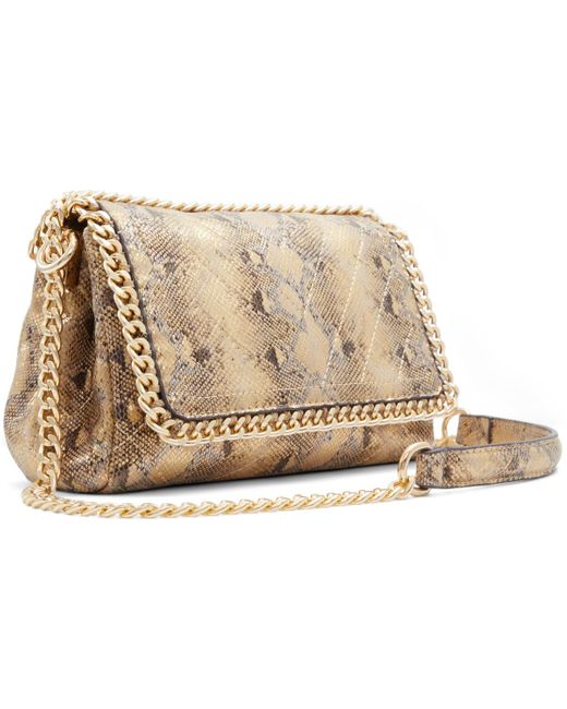 ALDO Kayley Small Shoulder Bag in Natural | Lyst