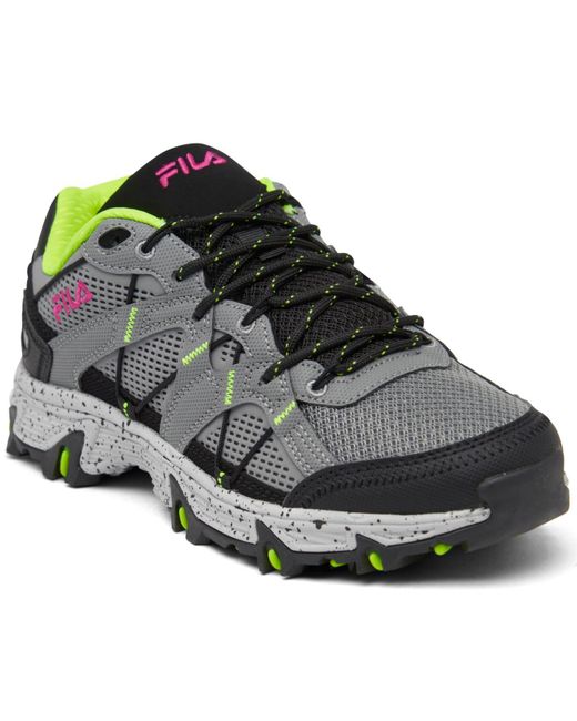 Fila Synthetic Grand Tier Trail Walking Sneakers From Finish Line in ...