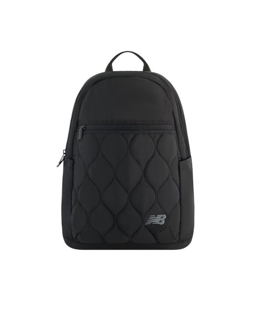 New Balance Quilted Backpack in Black | Lyst