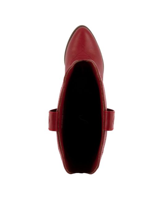 Sugar Two Step Tall Western Boots in Red | Lyst