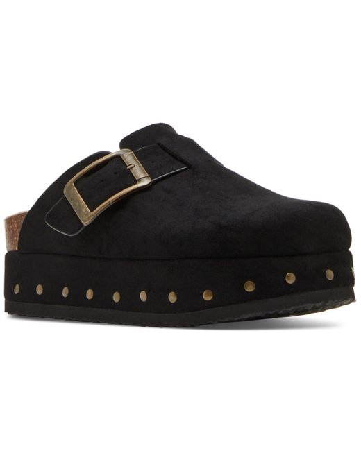 Madden Girl Luna Platform Slip-on Clogs in Black | Lyst