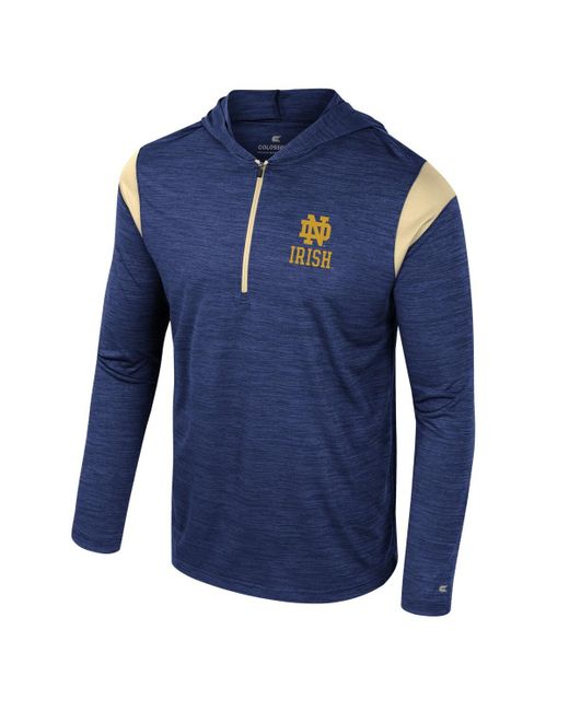 Colosseum Athletics Notre Dame Fighting Irish Dozer Half-zip Windshirt ...