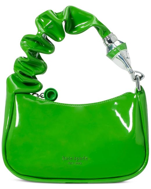 Kate Spade Squeeze Small Satchel Bag in Green | Lyst
