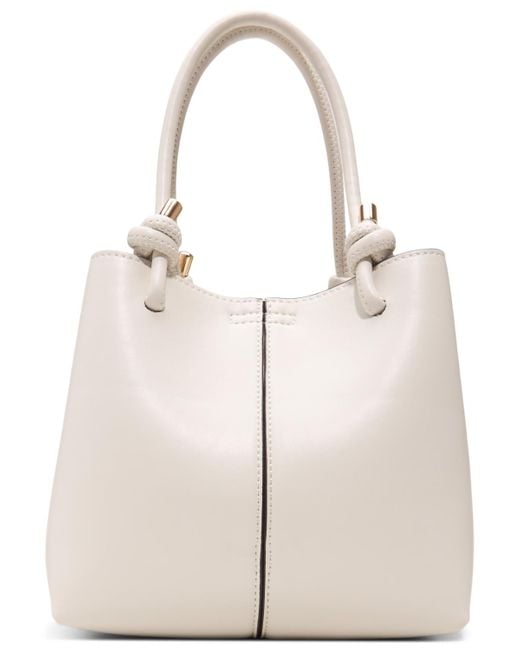 ALDO Evielilyyx Small Satchel Bag in Natural | Lyst