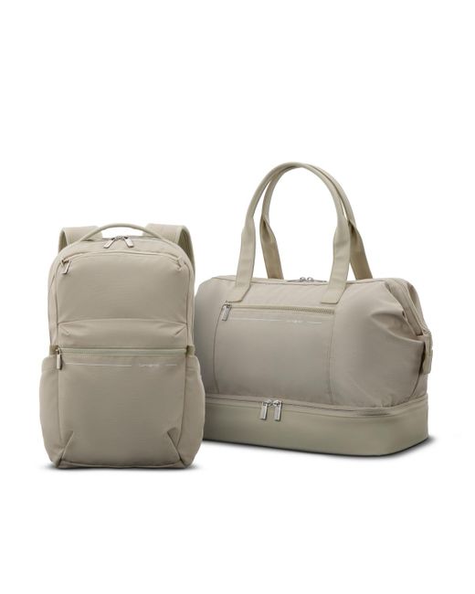 Samsonite Better Than Basics Drop Bottom Weekender in Gray | Lyst