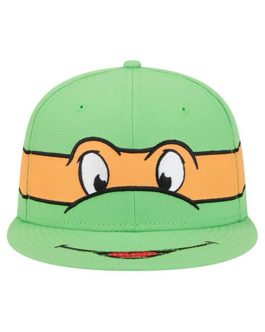 KTZ Teenage Mutant Ninja Turtles Michelangelo 9fifty Snapback Hat in ...