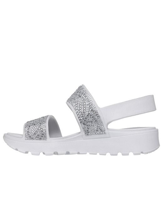 Skechers Foamies: Arch Fit Footsteps in Gray | Lyst