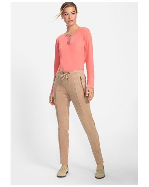 Olsen Lisa Fit Straight Leg Corduroy Pant | Lyst