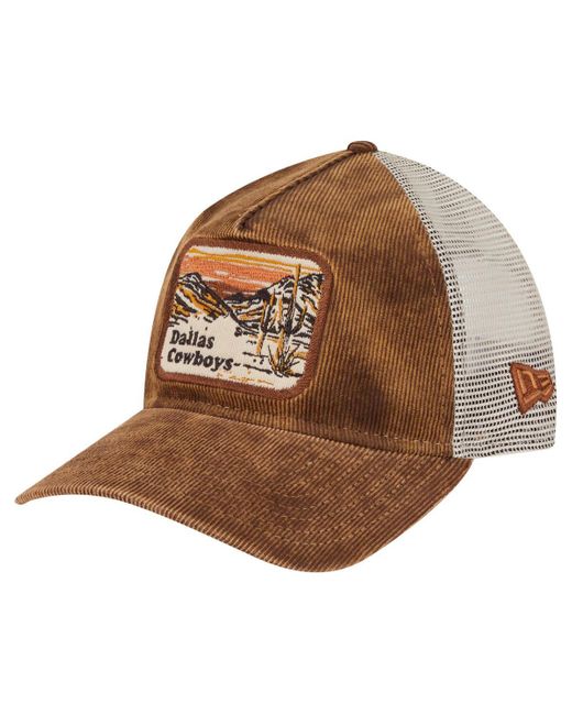 KTZ Dallas Cowboys Vintage Landscape 9twenty A-frame Adjustable Hat in ...