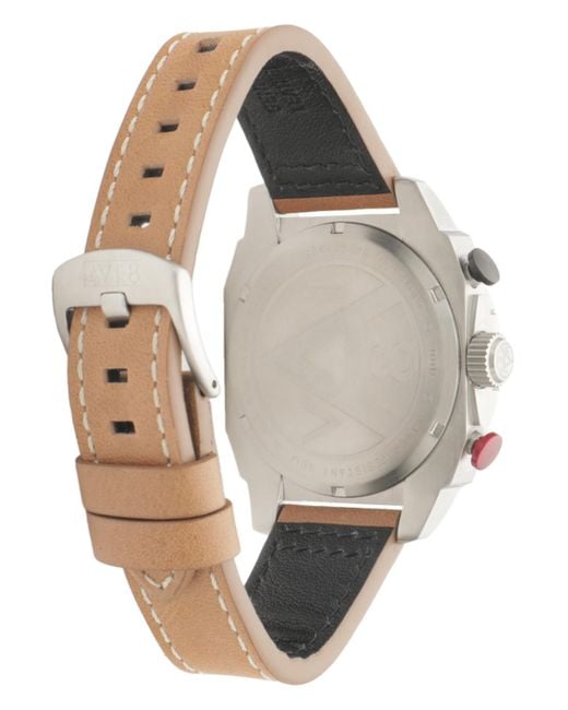 AVI-8 Hawker Hunter Atlas Dual-time Chronograph Brown Leather Strap ...