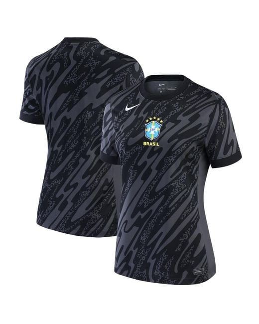 Nike Brazil National Team 2024 Goalkeeper Replica Stadium Jersey in ...