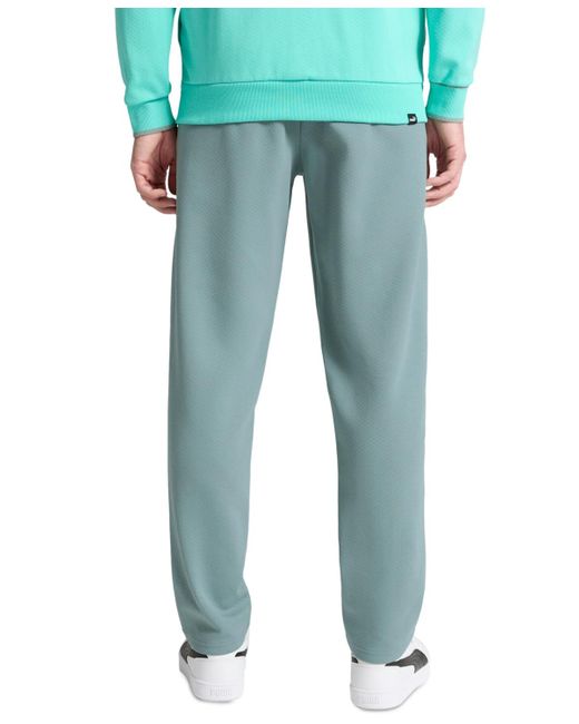 PUMA Vintage Textured Track Pants in Blue for Men | Lyst