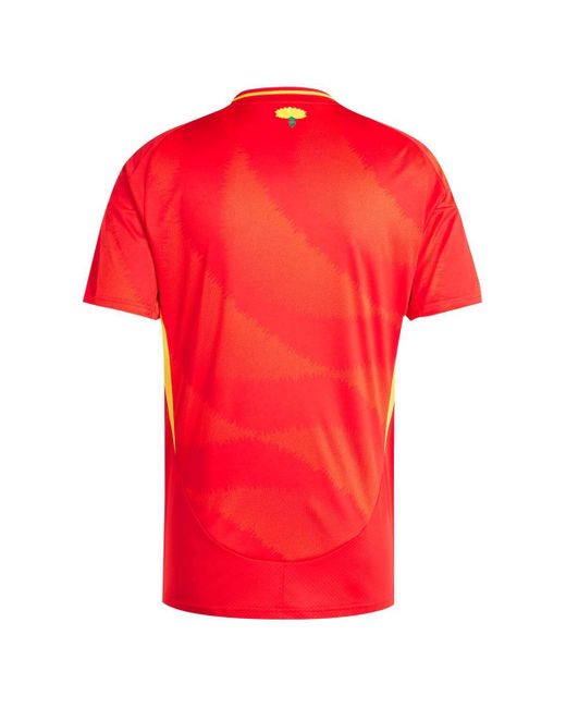 adidas Spain National Team 2024 Home Replica Jersey in Red for Men | Lyst