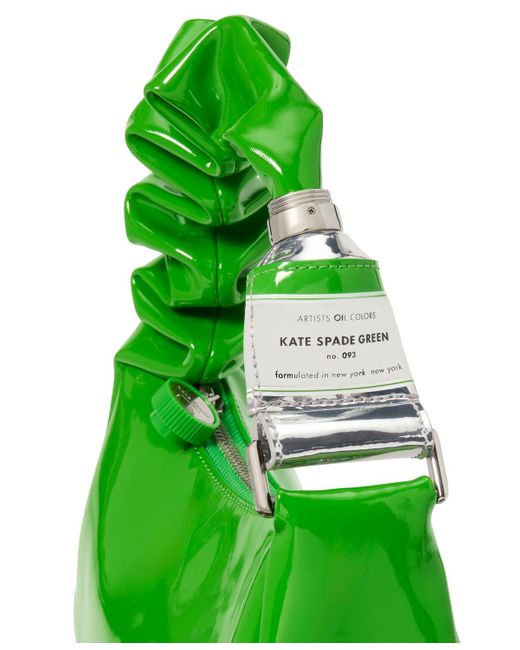 Kate Spade Squeeze Small Satchel Bag in Green | Lyst