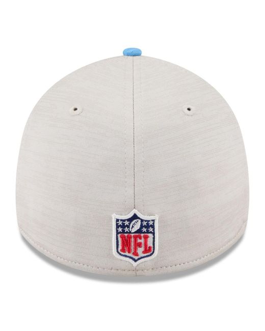 KTZ Stone/light Blue Houston Oilers 2024 Sideline Gridiron Classics ...