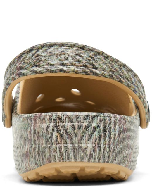 Crocs™ Classic Tweed Clog Sandals From Finish Line in White | Lyst