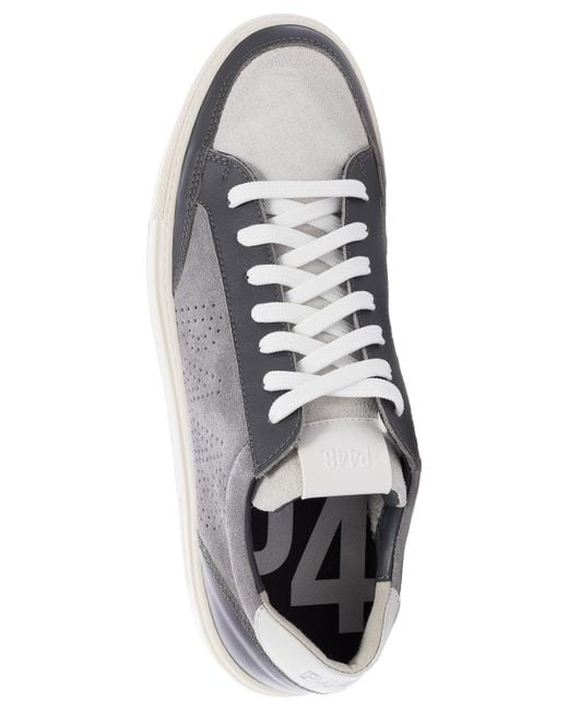 P448 Soho Perforated Logo Low-top Sneakers for Men | Lyst